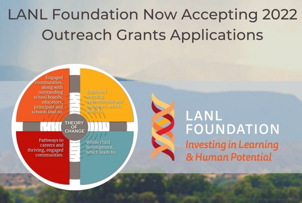 LANL Foundation Now Accepting 2022 Outreach Grants Applications – LANL Foundation
